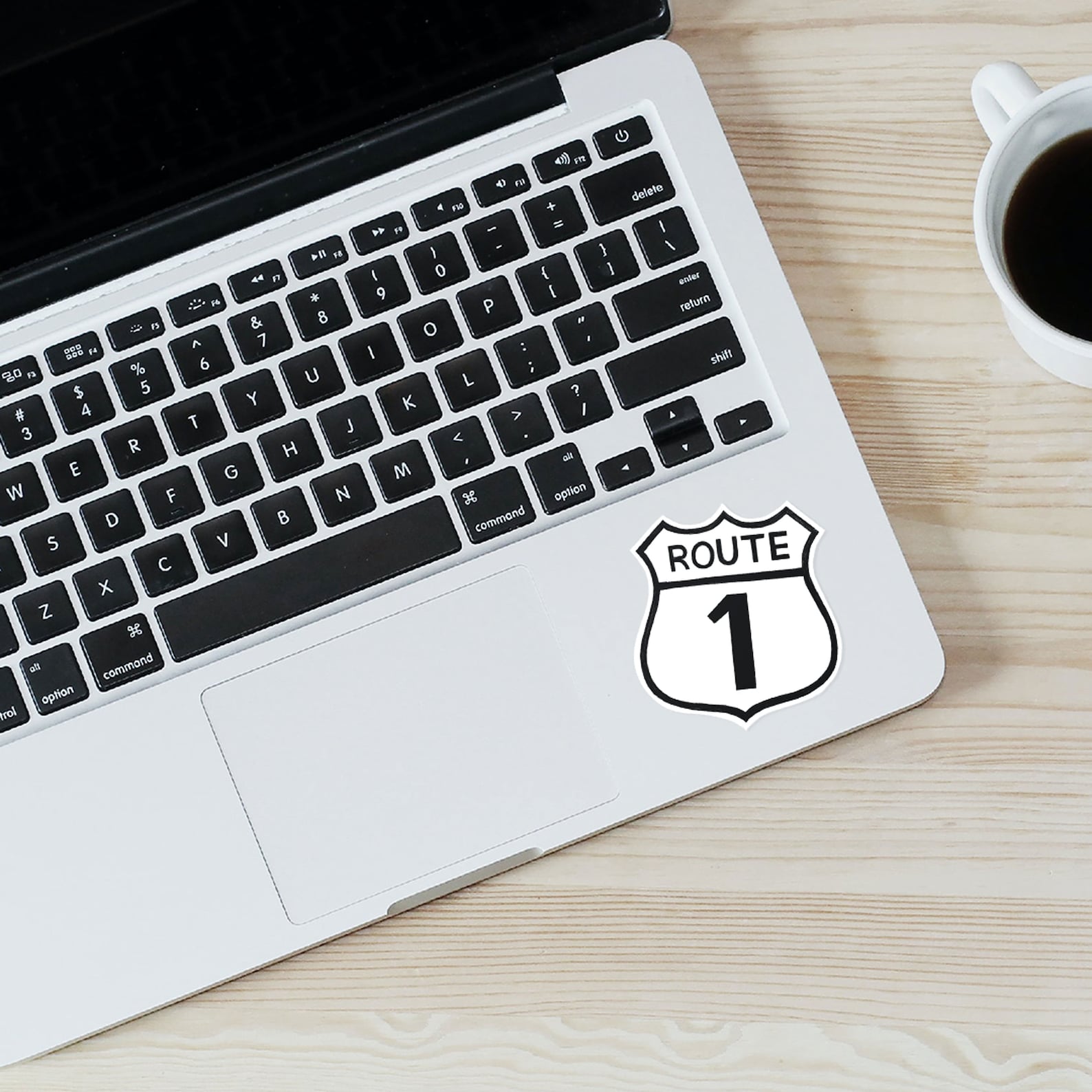 Route 1 Sign Sticker | Etsy