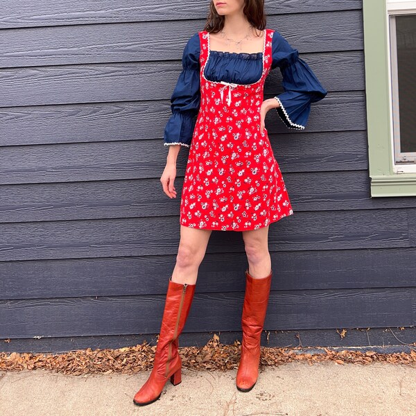 Dress With Rick Rack - Etsy