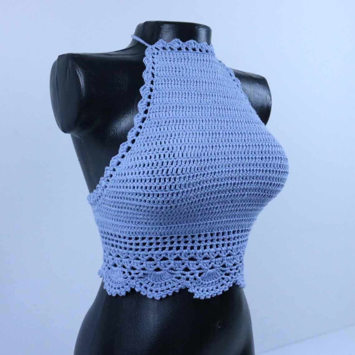 Crochet Top Pattern Halter Top Pattern Crochet Crop Top Pattern