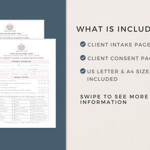 IV Hydration Consent Form | Canva Templates | IV Therapy Intake Form ...