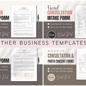 Skin Tag Removal Intake Form | Canva Templates | Consultation Form ...