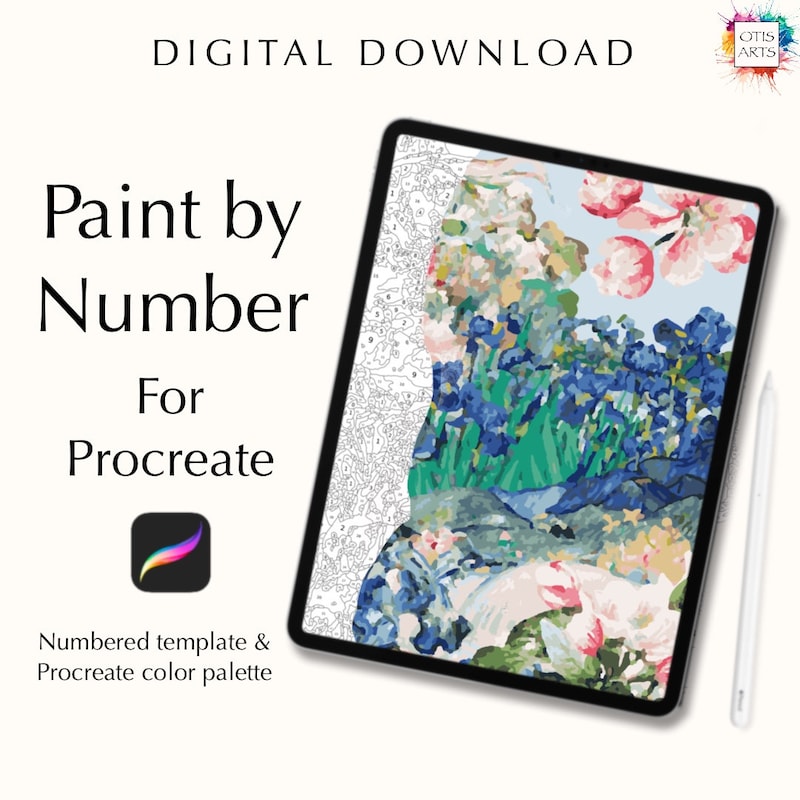 Vintage Paint by Number - Etsy