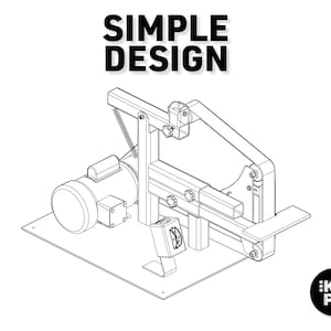 2x72'' Belt Grinder Plans | DXF Files Included | KOPO Projects - Etsy