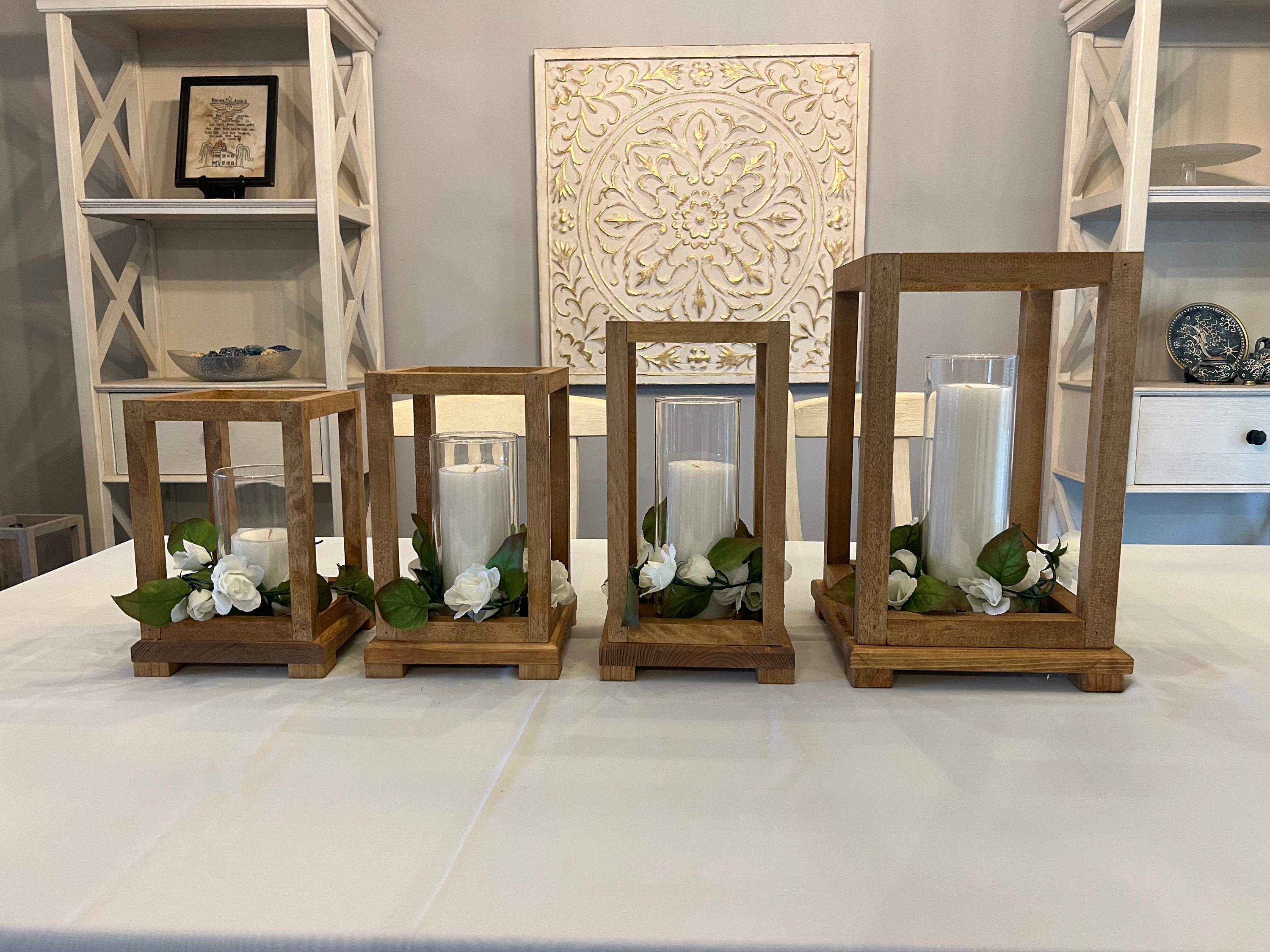 Wedding or Anniversary Cable Holders, Candle Holder, Centerpiece ...