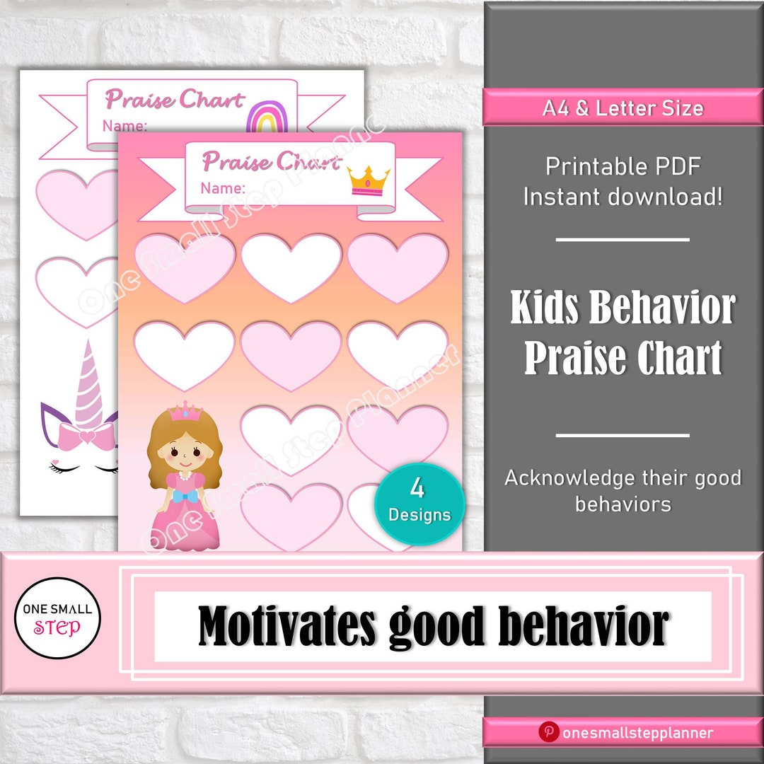 Kids Behavior Chart Reward Chart System, Behavior Chart for Toddler ...