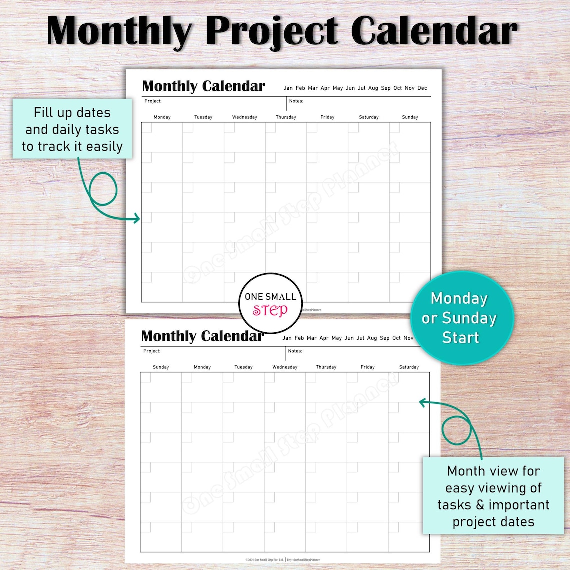 Digital Project Timeline Gantt Chart Template , Goodnotes Project ...
