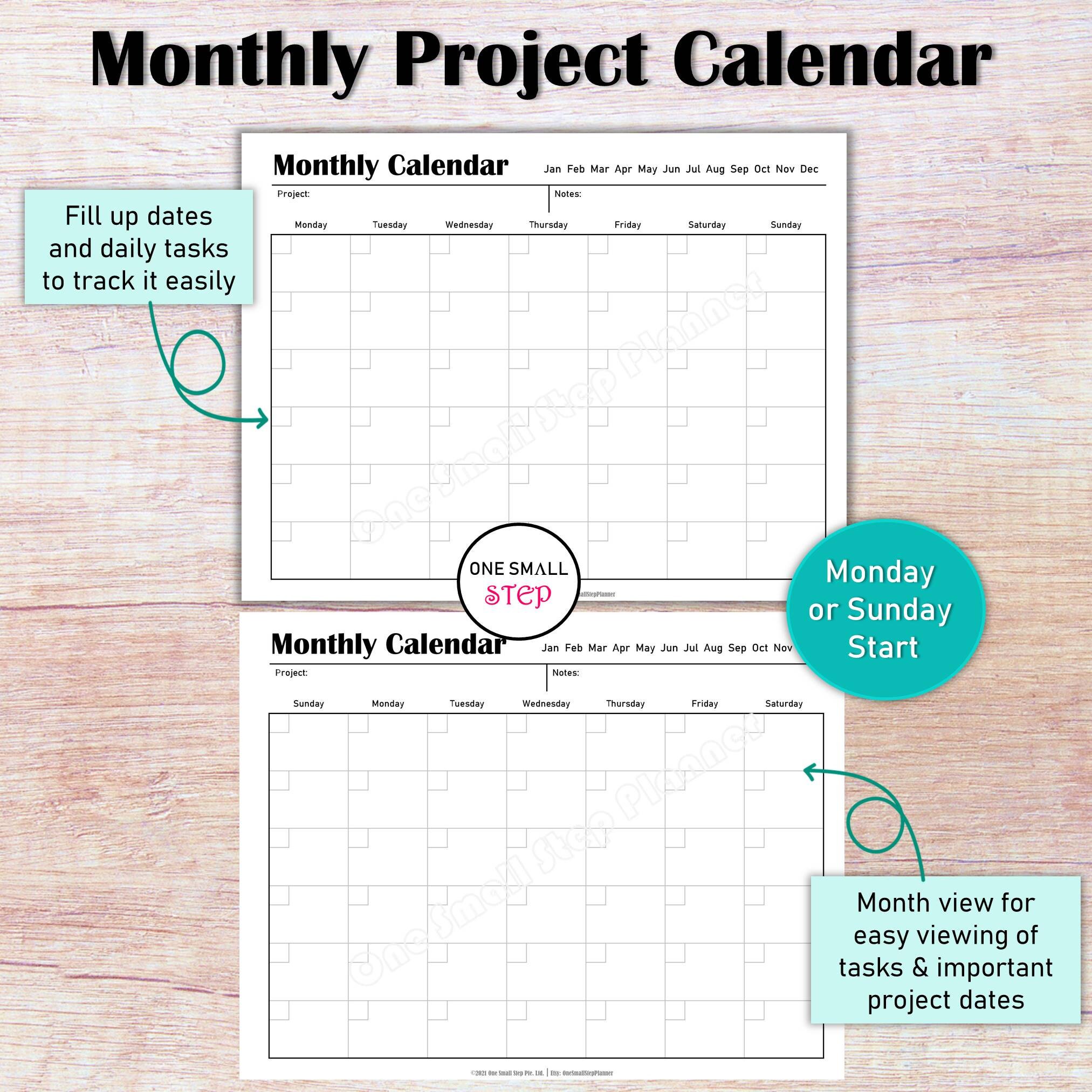 Digital Project Timeline Gantt Chart Template , Goodnotes Project ...