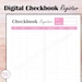 Digital Checkbook Register, Goodnotes Checking Account Ledger, Bank ...