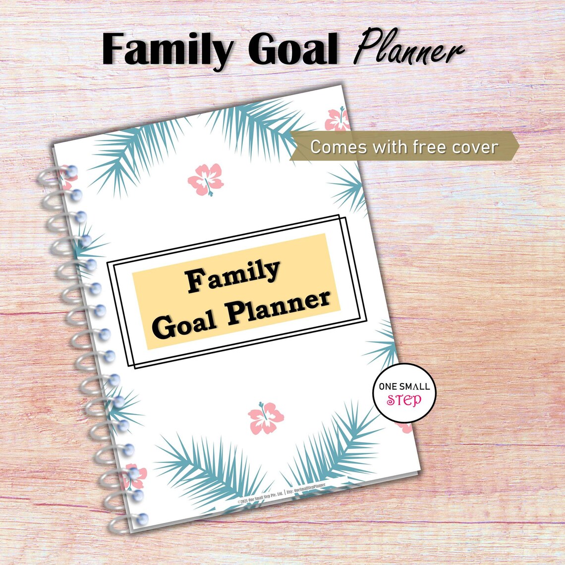 Family Goal Planner Yearly Goal Setting Workbooks, Household Management ...
