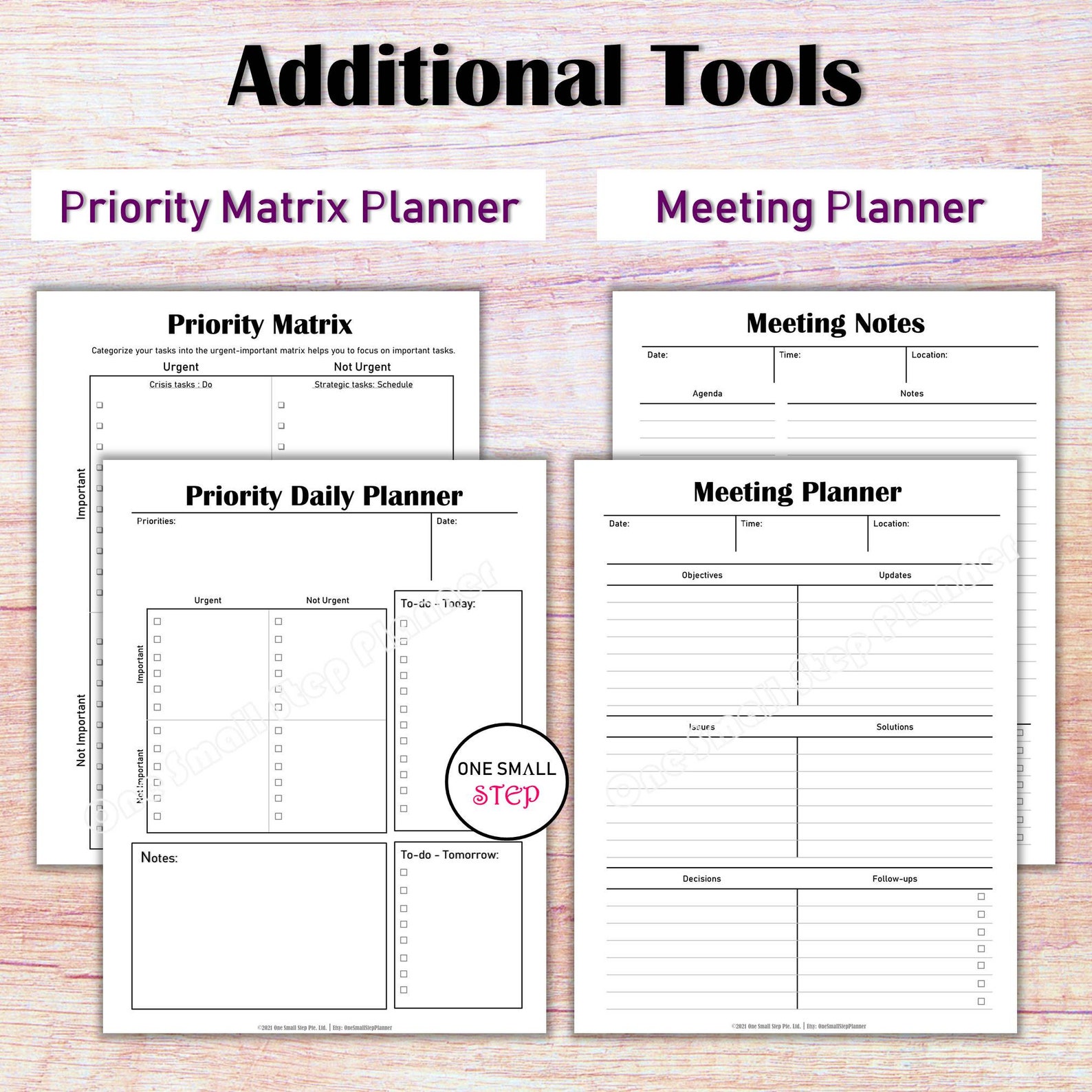 Project Management Planner Printable, A5 Project Planner Business ...