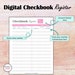 Digital Checkbook Register, Goodnotes Checking Account Ledger, Bank ...