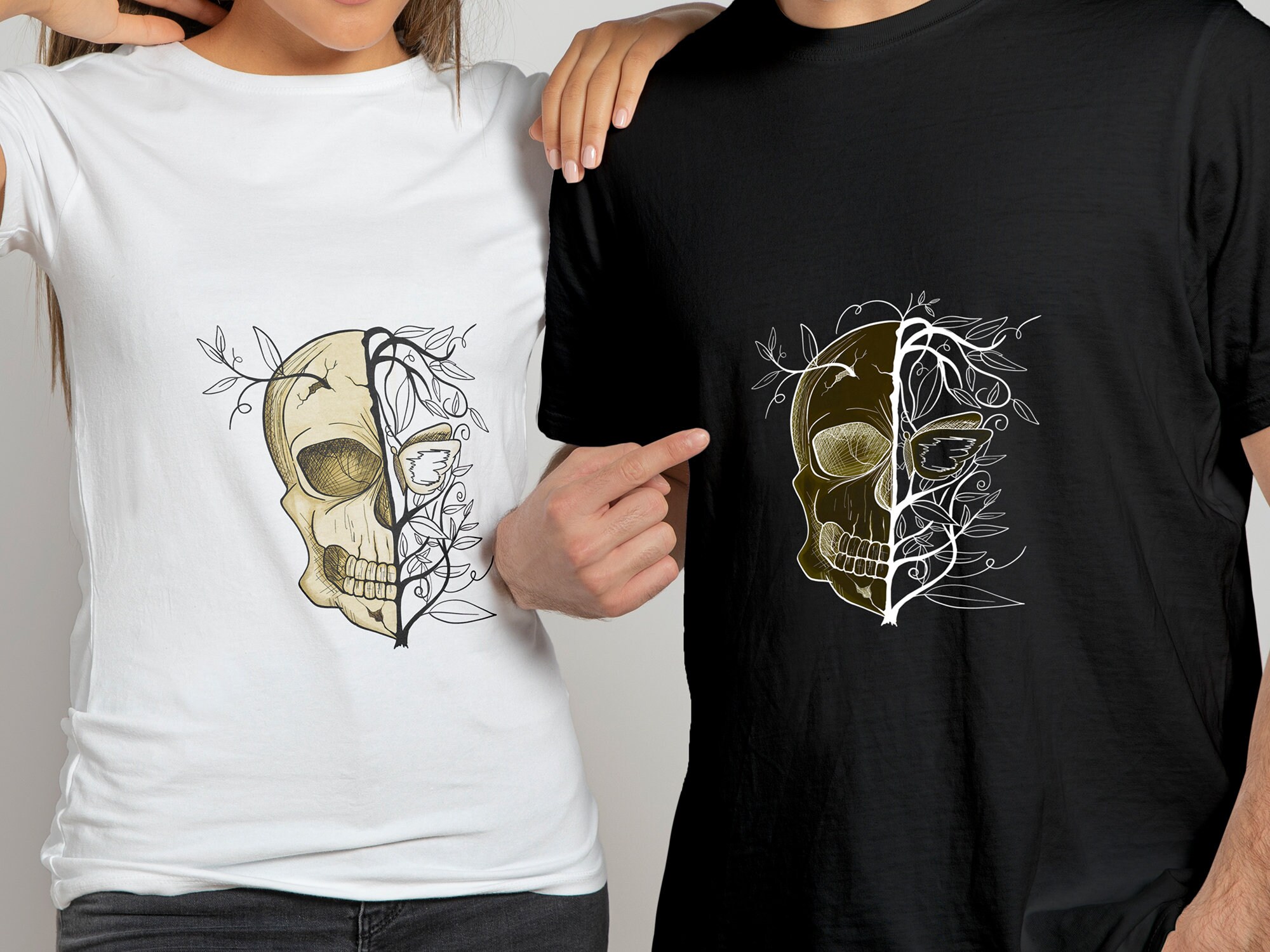 Skull Line Art Digital Drawing Svg Instant Download - Etsy