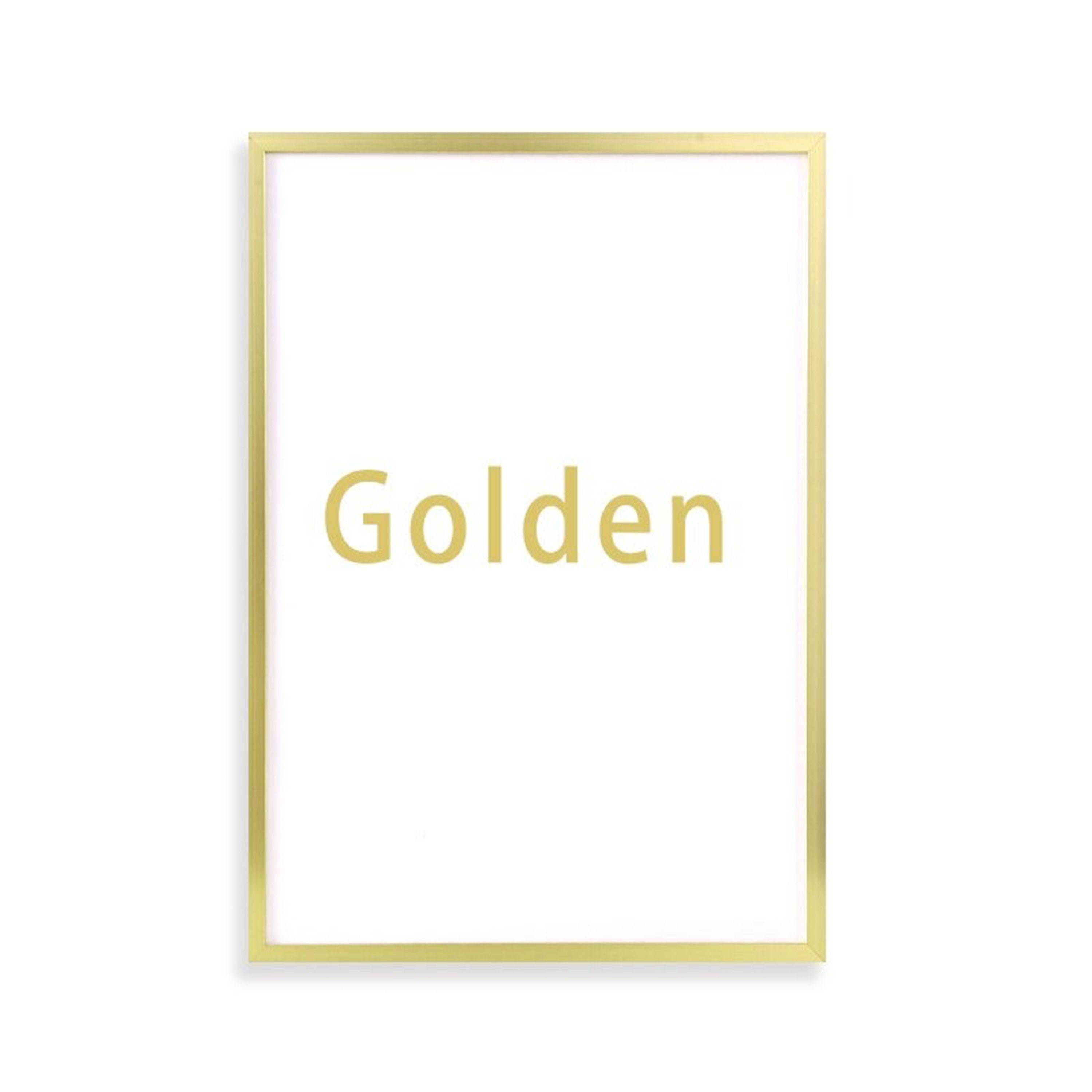 Metal Photo Frame Gold Silver Black Color Picture Frames for Wall ...