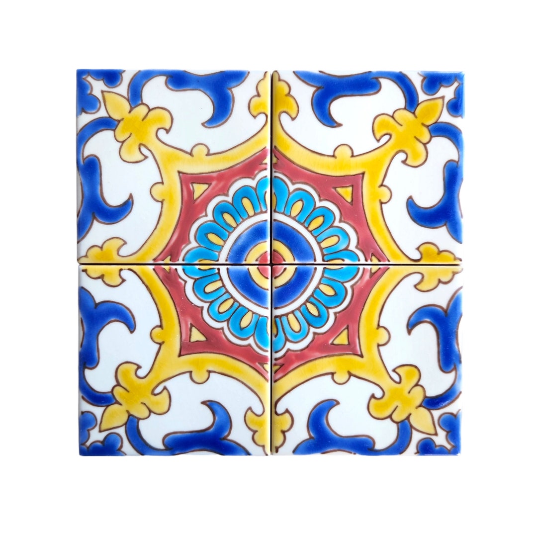 Decorative Ceramic Tiles Hand Painted Indoor & Outdoor Floor Tiles ...