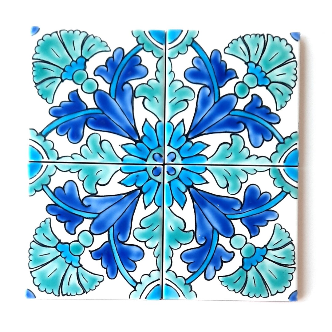 Decorative Ceramic Tiles Hand Painted Indoor & Outdoor Floor Tiles ...