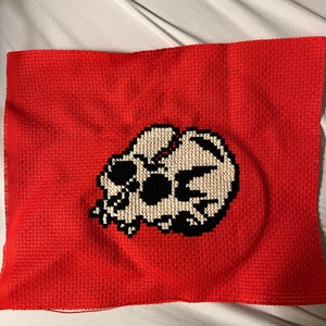 Skull Cross Stitch Pattern - Etsy