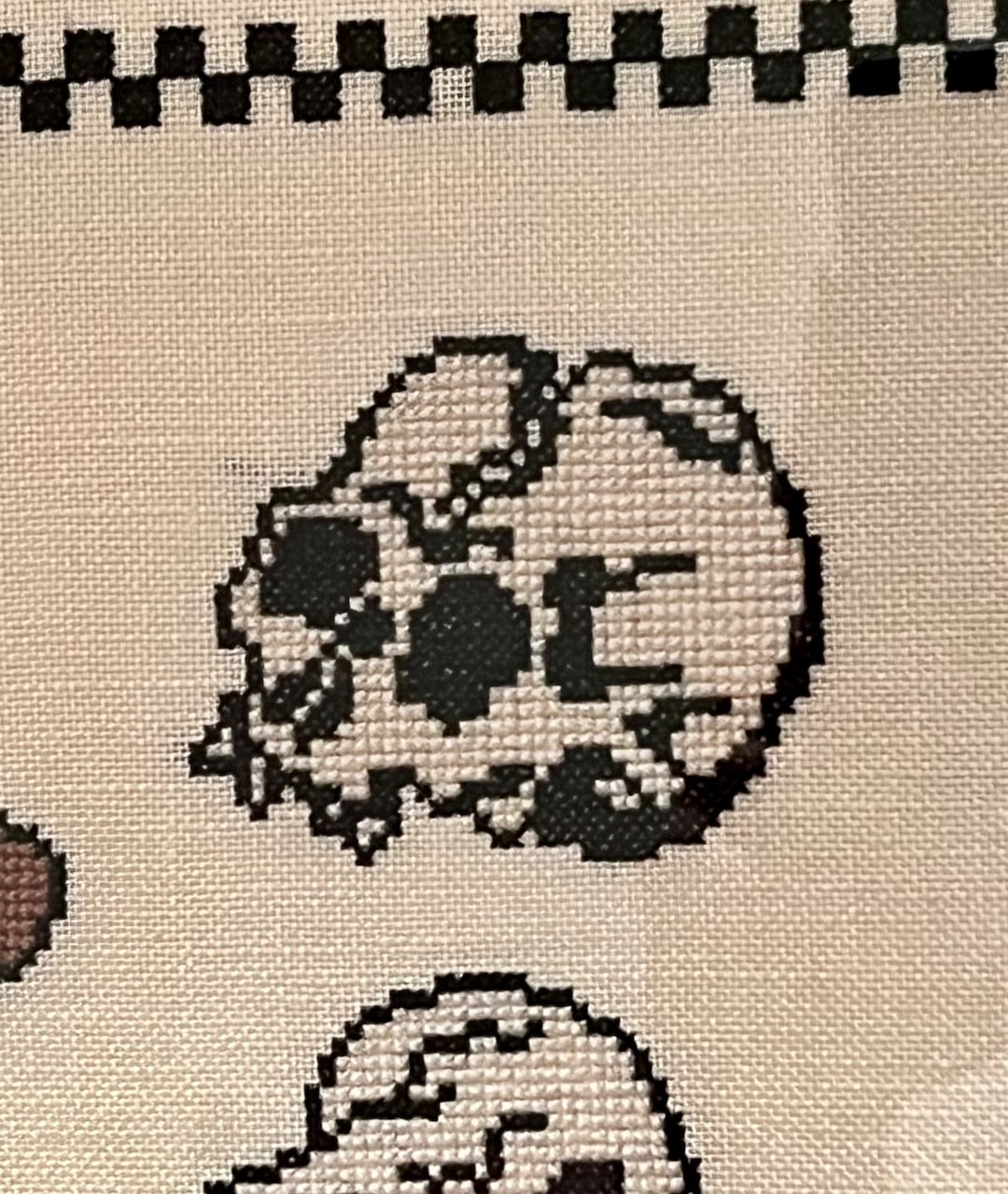 Skull Cross Stitch Pattern - Etsy