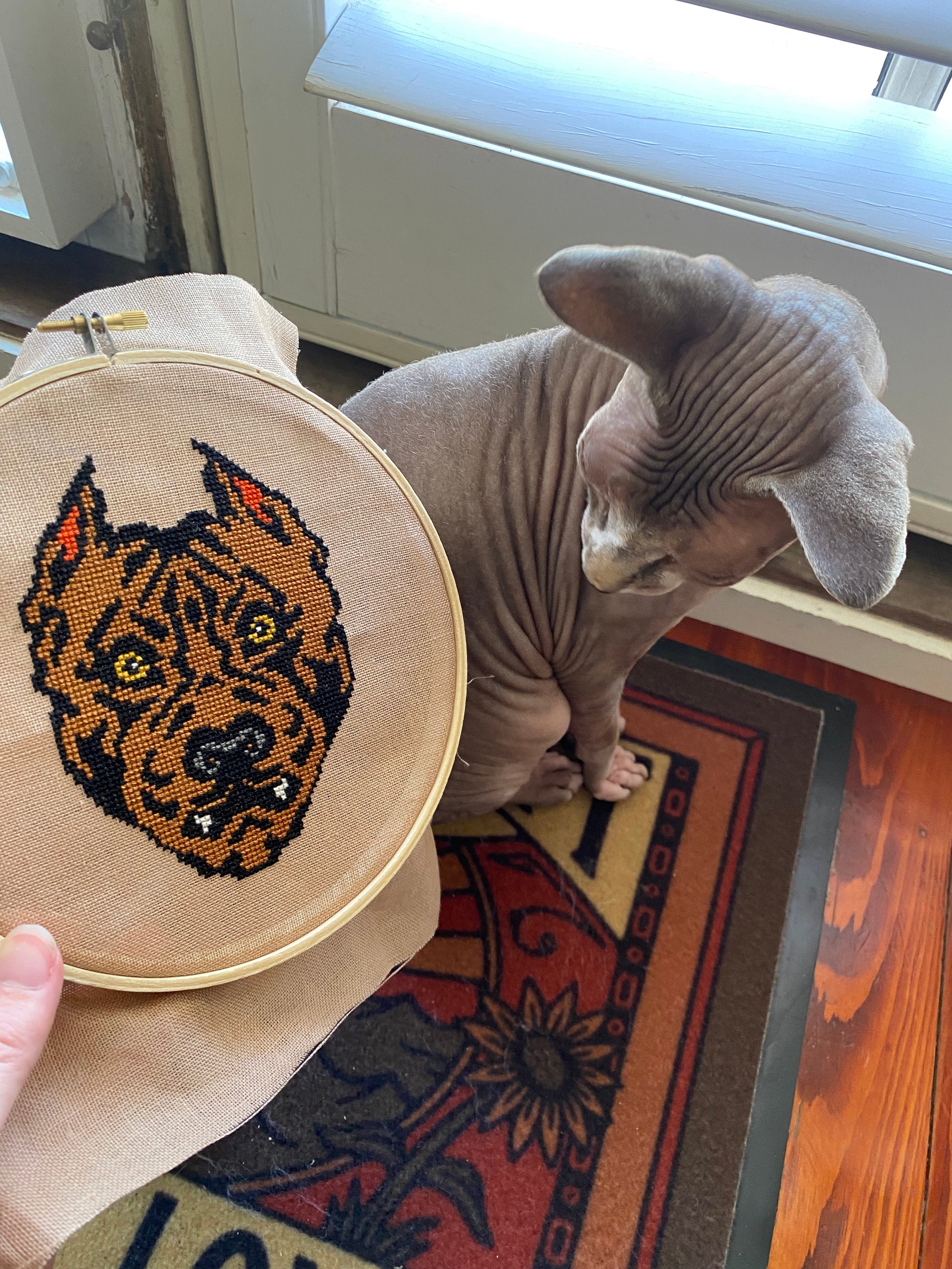 Rottweiler Cross Stitch Pattern - Etsy