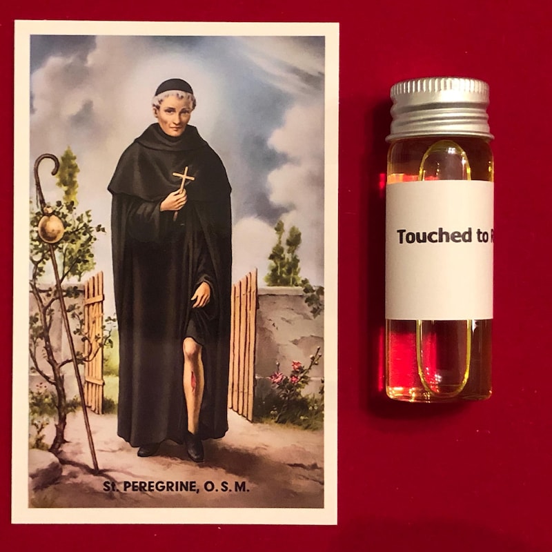 St. Peregrine Prayer Cards - Etsy