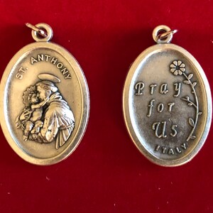 Saint Anthony of Padua Relic Medal Pack Third Class Relic Holy Card ...