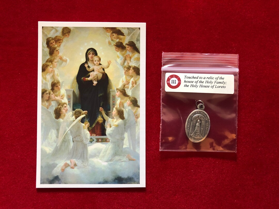 Holy House of Loreto Relic Medal Pack Third Class Relic Holy - Etsy