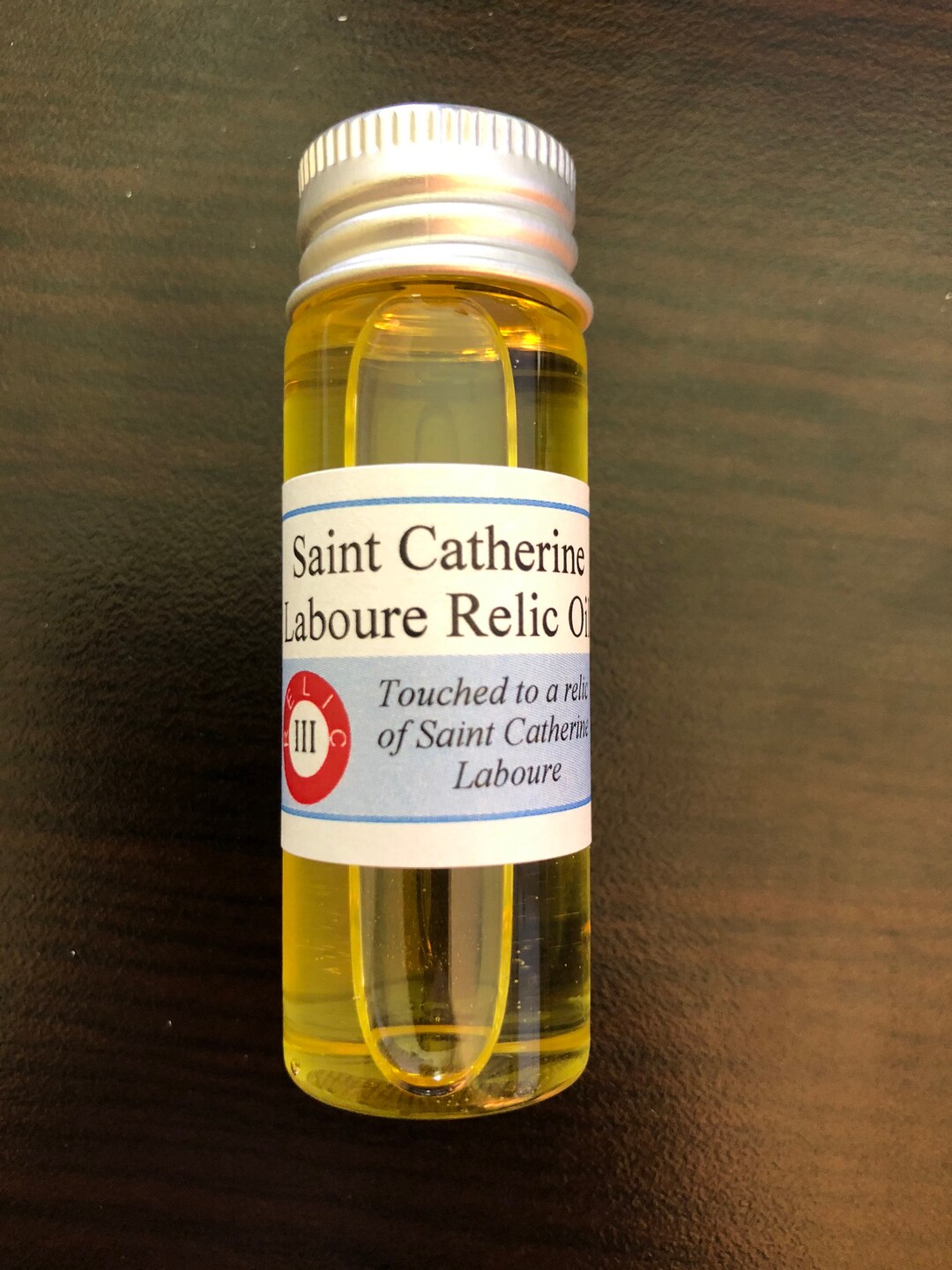 Saint Catherine Laboure Devotional Relic Holy Oil Pack touched to a ...