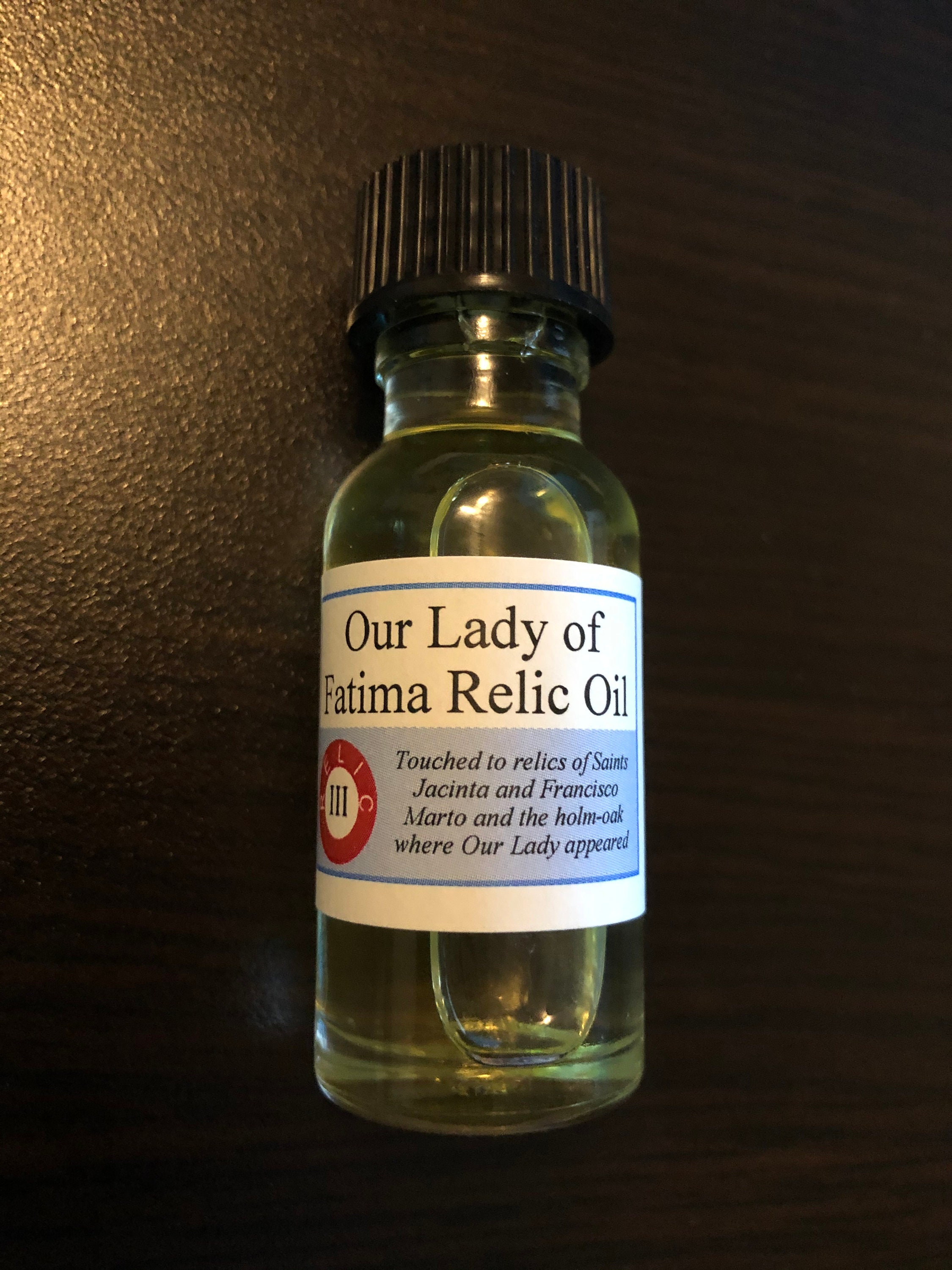 Our Lady of Fatima Relic Holy Oil Pack touched to Relics of - Etsy UK