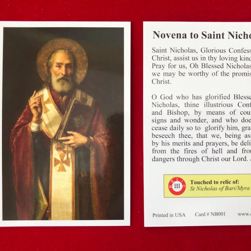 Saint Nicholas - Etsy