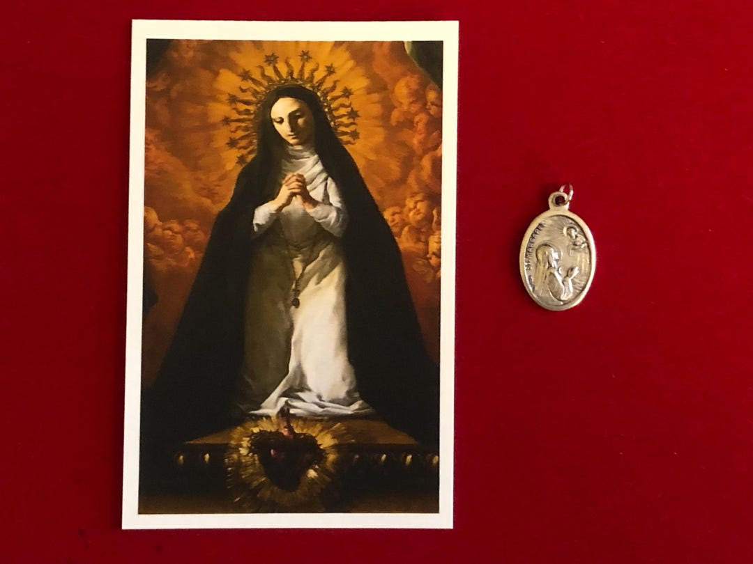Saint Margaret Mary Alacoque Relic Medal Pack - Third Class Relic Holy ...