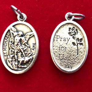 Saint Michael the Archangel Relic Medal Pack - Third Class Relic Holy ...