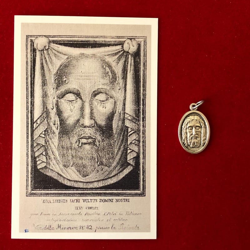 Holy Face Medal - Etsy