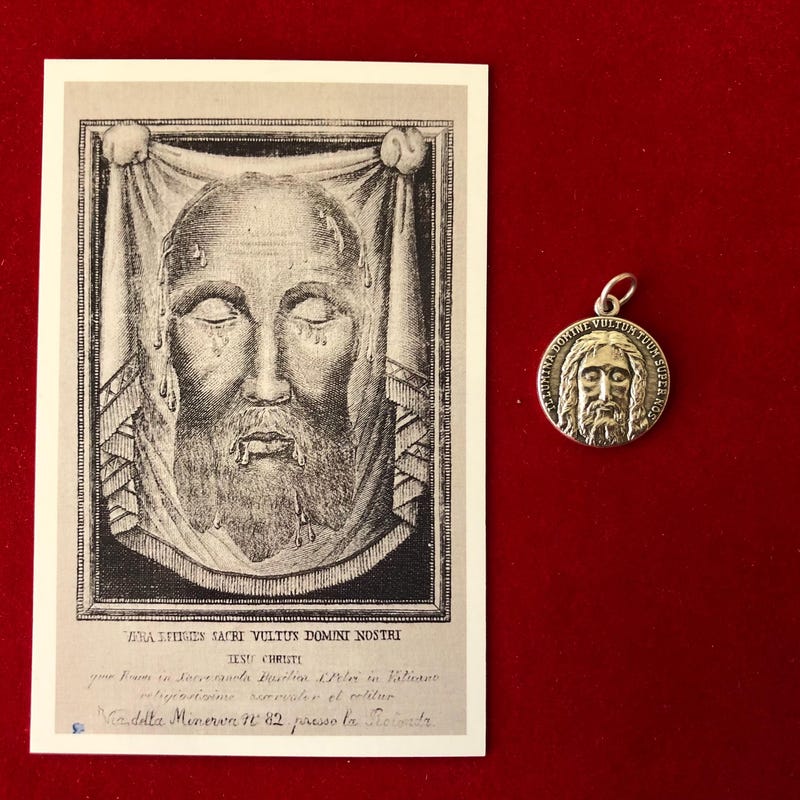 Holy Face Medal - Etsy