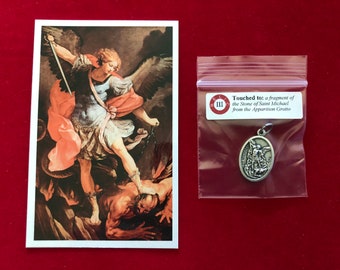 Saint Stephen the First Martyr Relic Medal Pack Third Class Relic Holy ...