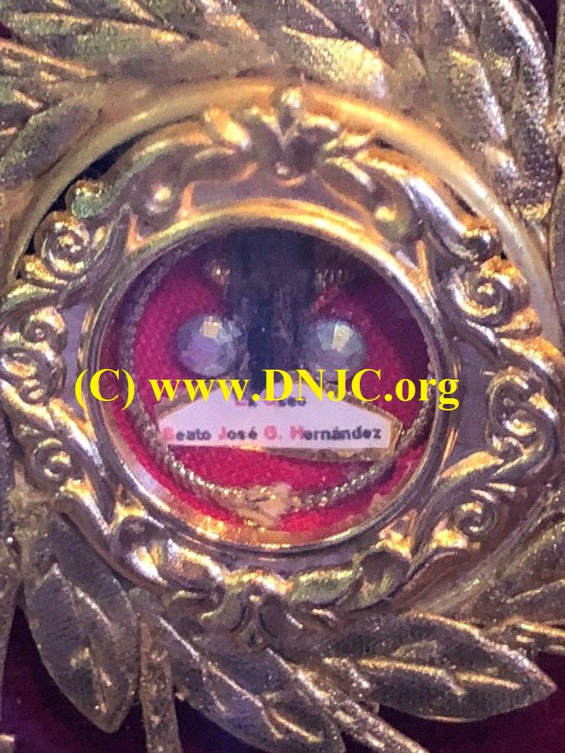RELIC Saint Jose Gregorio Hernandez Relic Card - Touched to Bones of ...