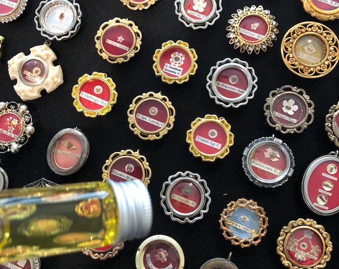 Reliquary Nun's Work Victorian Antique Catholic Relic Locket. - Etsy