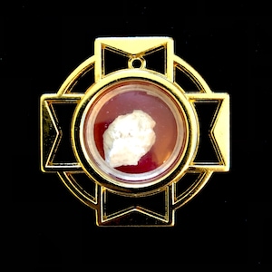 Spiritual Warfare Kit - Stone of Saint Michael the Archangel Relic Pack ...