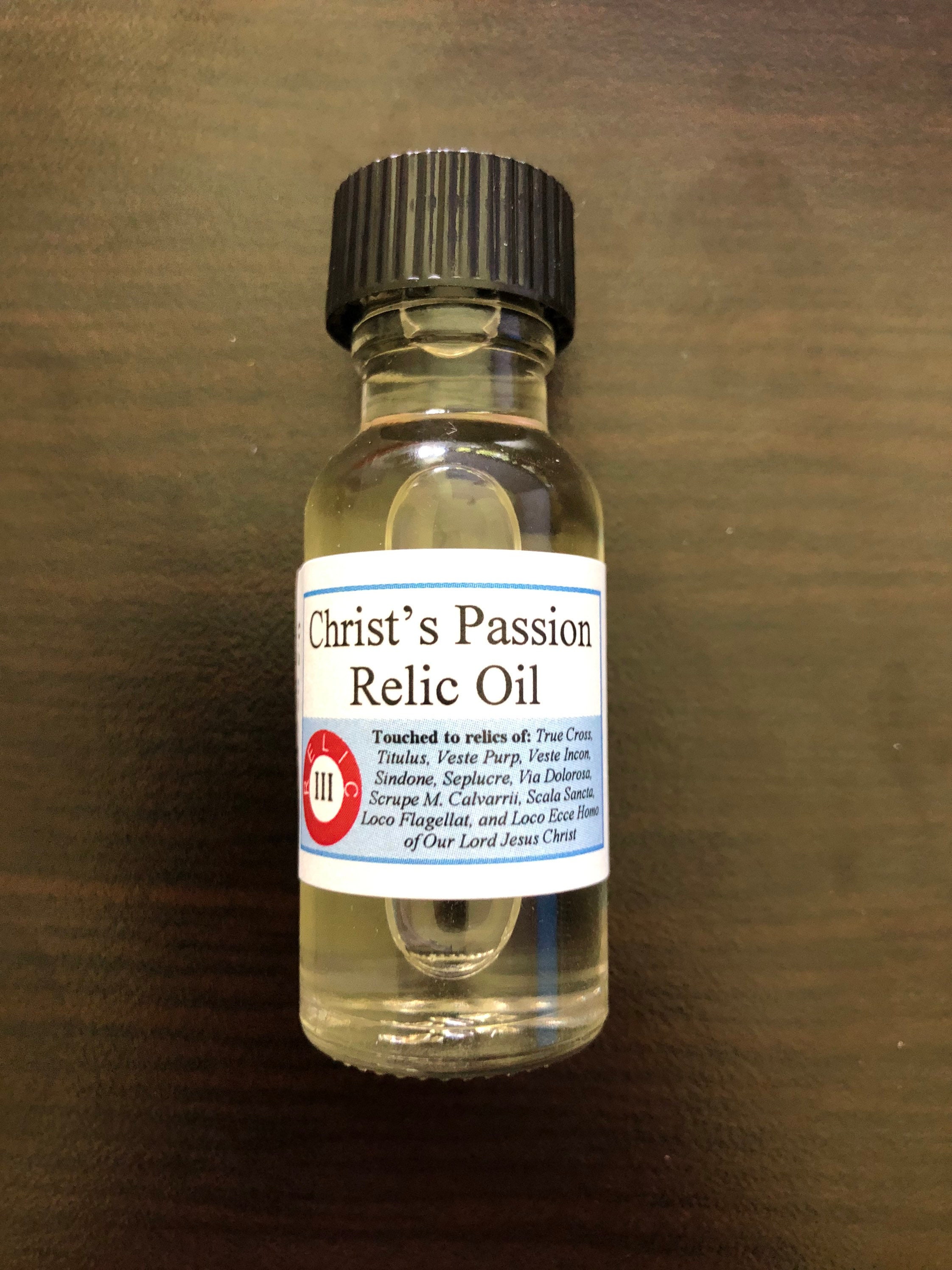 Jesus Passion Relics Relic Holy Oil Pack touched to Relics of - Etsy