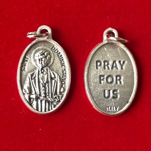 Saint Dominic Savio Relic Medal Pack - Third Class Relic Holy Card ...