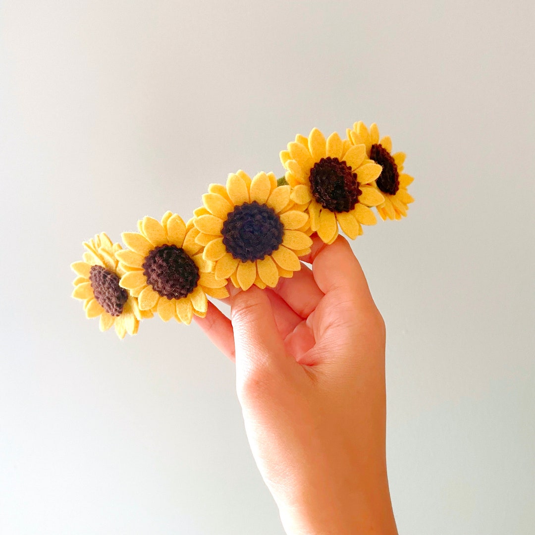 Sunflower Crown, Rustic Headband, Birthday Crown, Photo Props ...