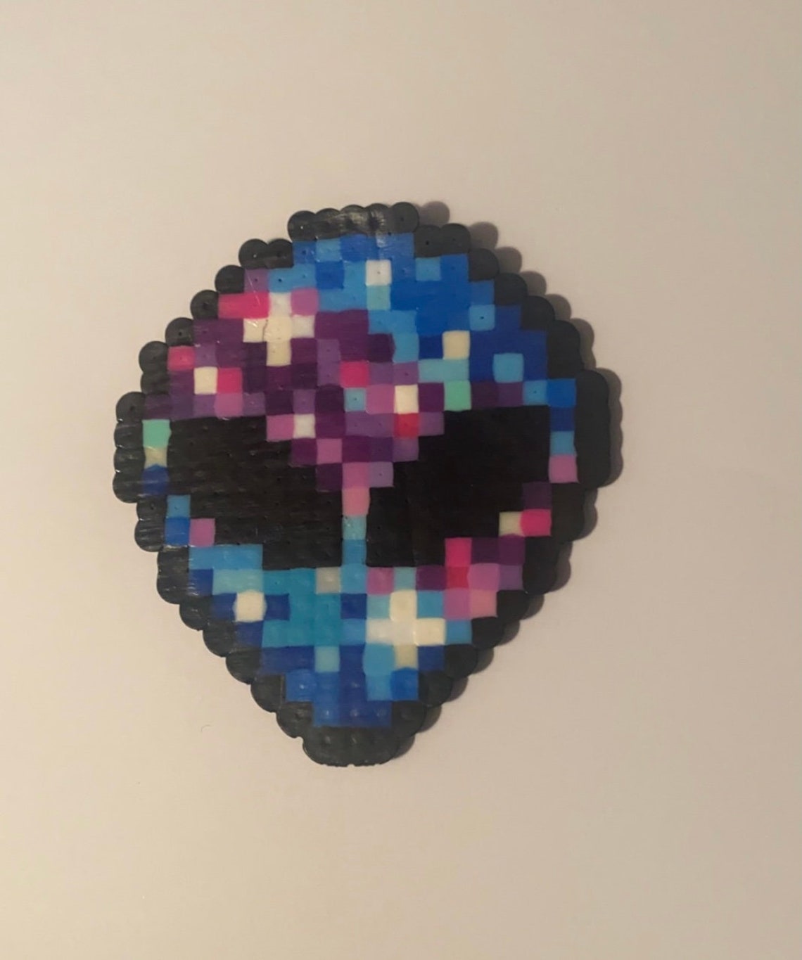 Alien Perler Bead Keychain | Etsy