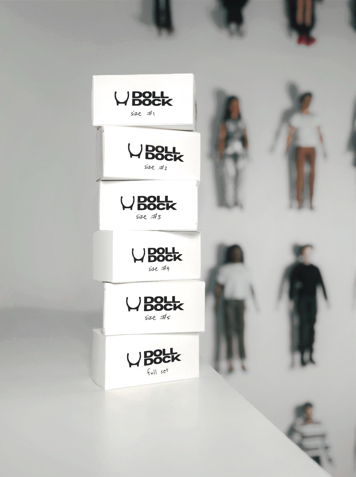 Doll Dock (white) – Modular Wall-mount Display System for Dolls ...