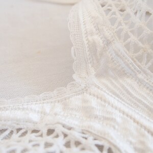 An Antique Silk and Cotton Lace Bra 1900's Costume - Etsy