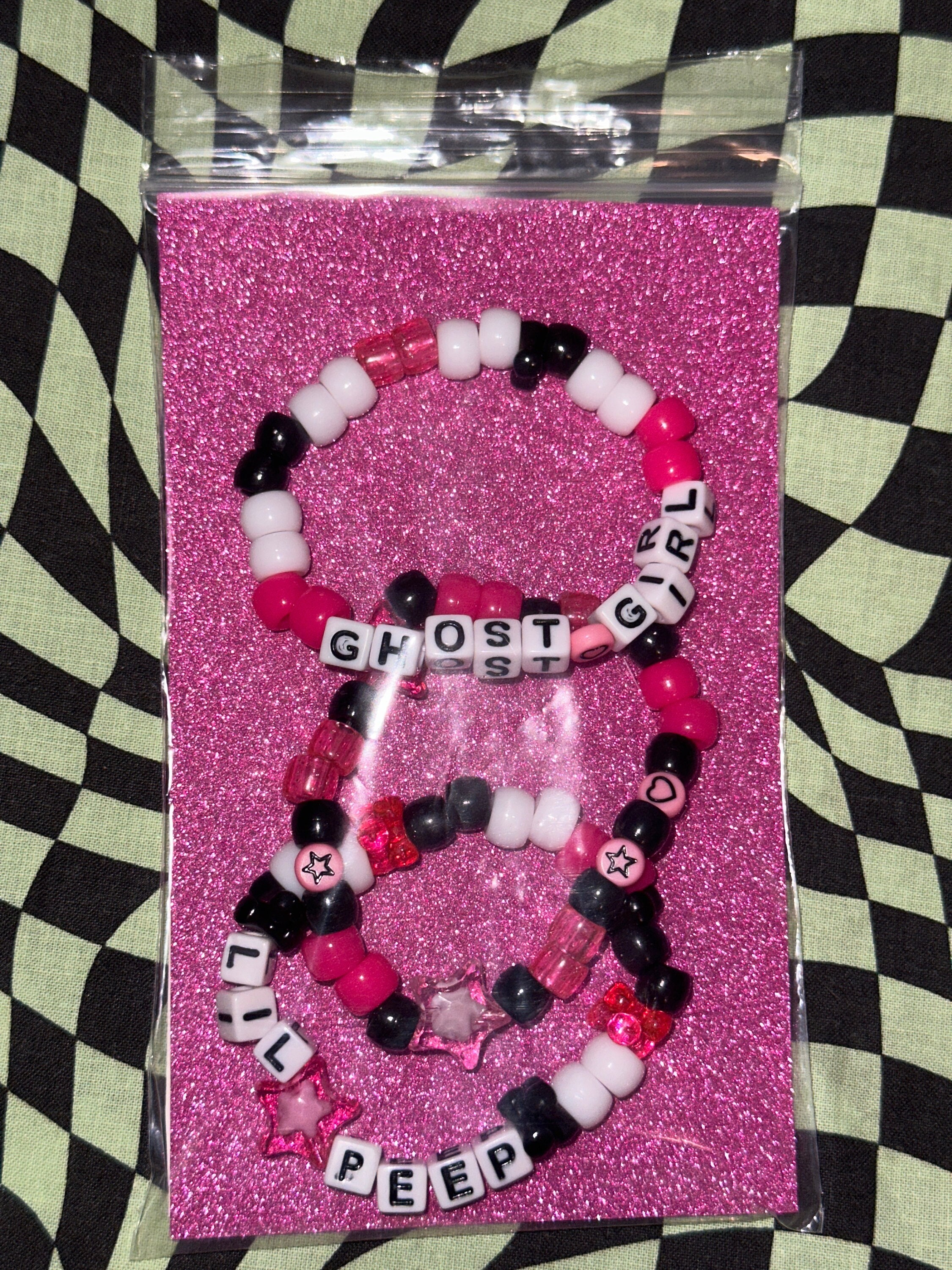 Lil Peep Kandi Bracelet Set - Etsy