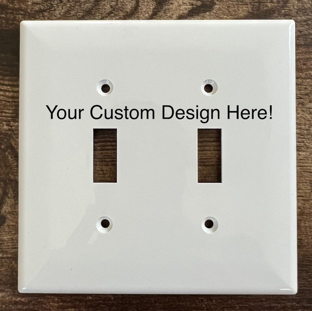 Hand-painted Personalized Toggle Light Switch Covers - Etsy