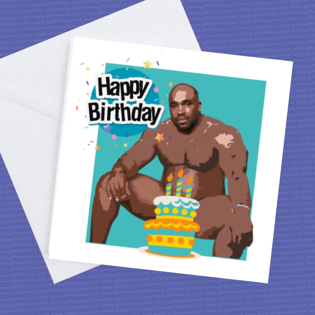 Happy Birthday Card Funny Barry Birthday Card Etsy
