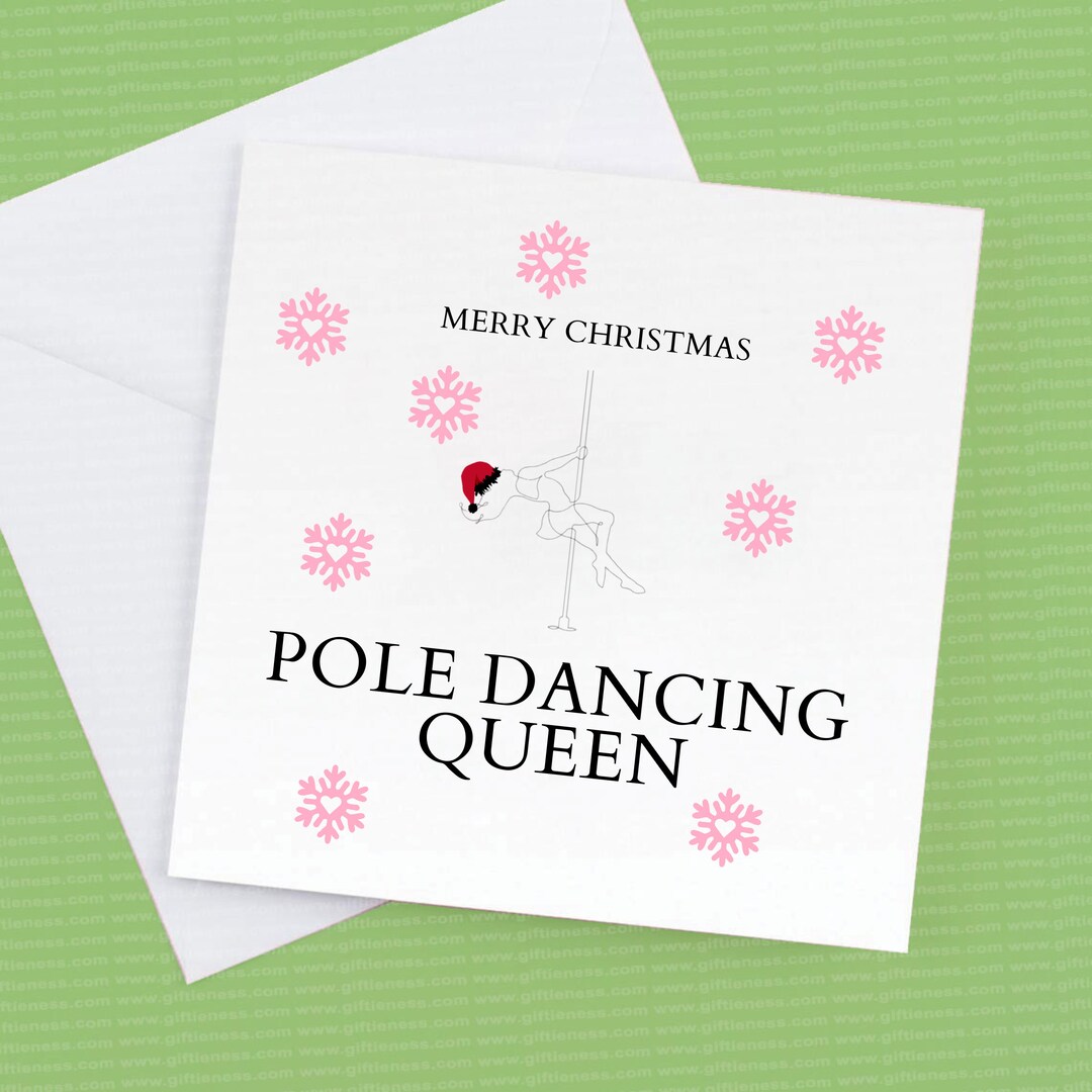 Merry Christmas Pole Dancing Queen - Etsy