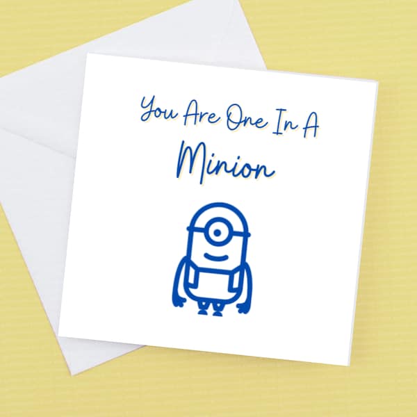 One in a Minion - Etsy
