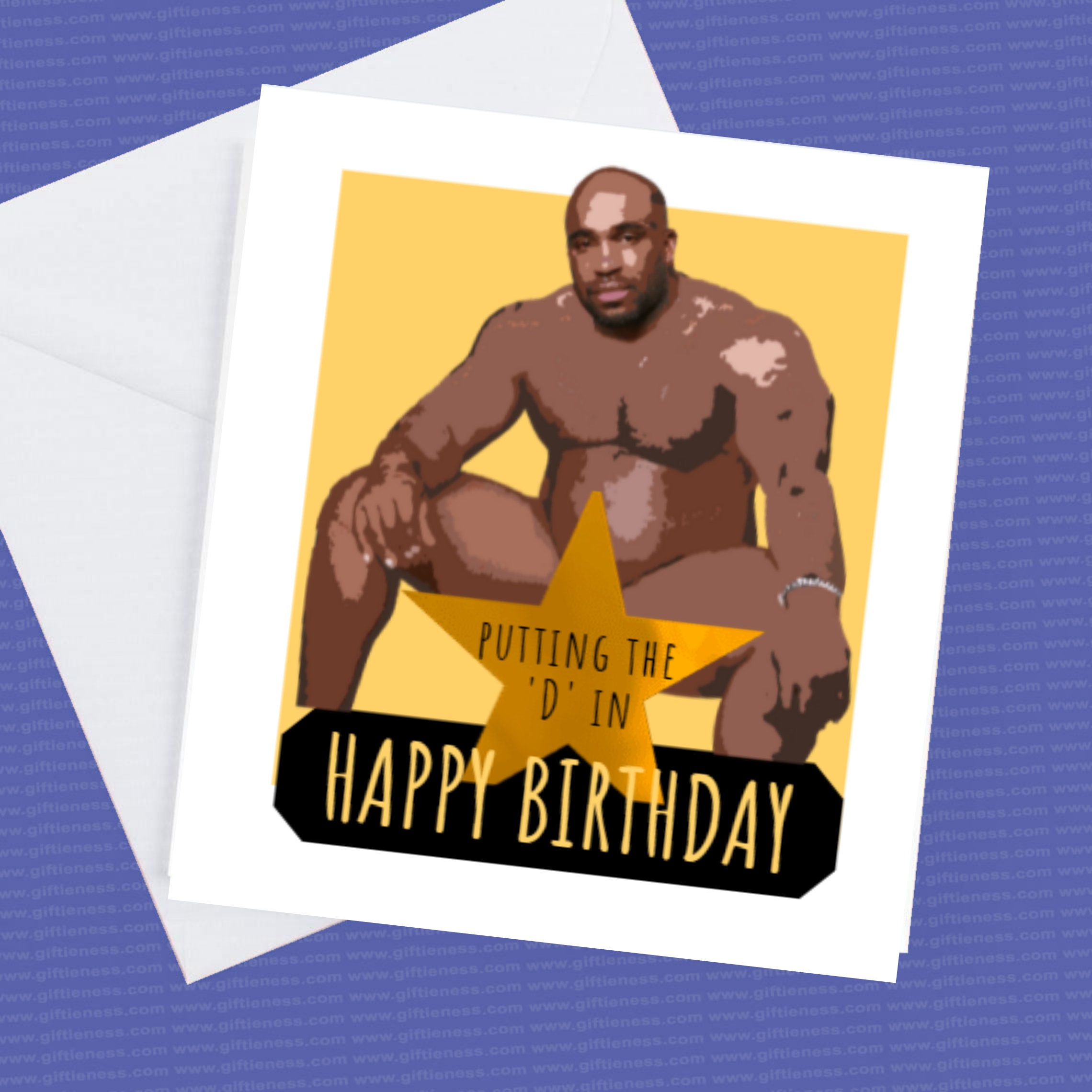 Happy Birthday Putting The D In Birthday Funny Barry Birthday Etsy Uk