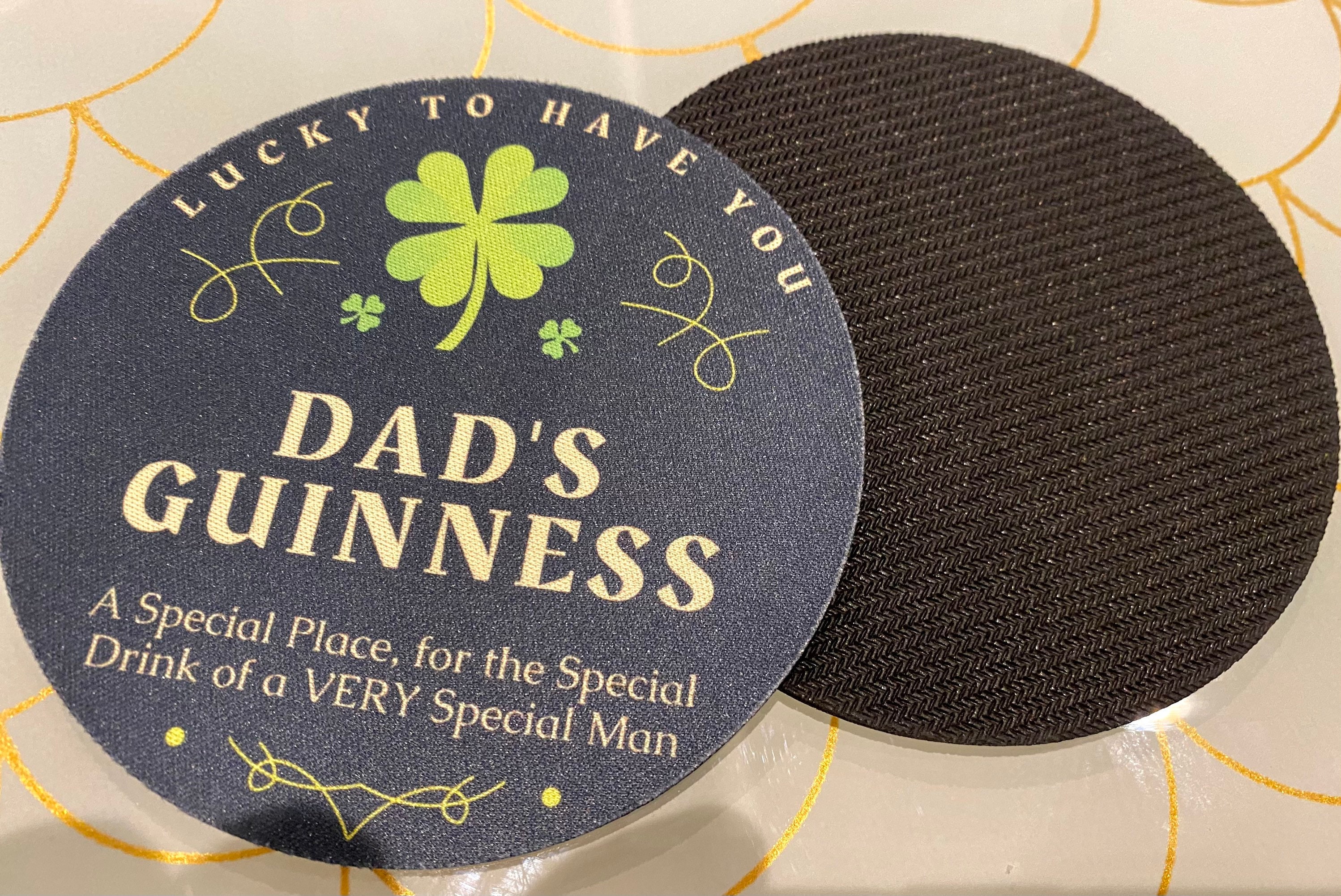 Personalised Name Guinness Beer Mat - A Special Place for the Special ...