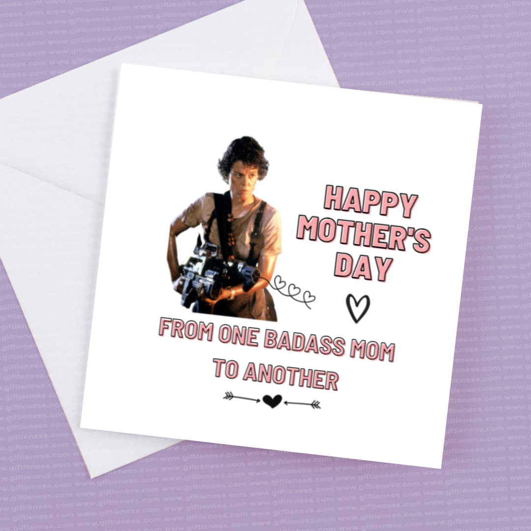 Happy Mothers Day - From One Badass Mom to Another - Etsy
